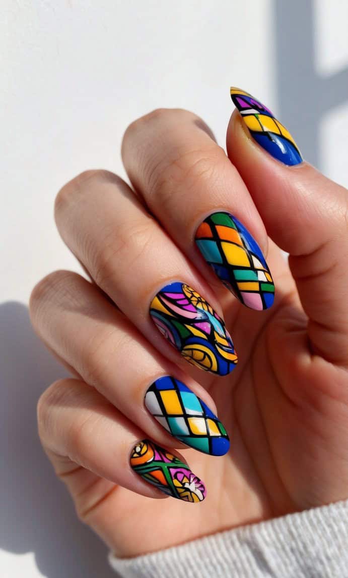 19 Abstract Art Nail Art Ideas: Unleash Your Creativity with Bold ...