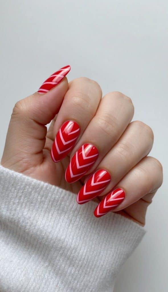 20 Red Acrylic Nail Art Ideas: Dazzling Designs for Bold and Beautiful ...