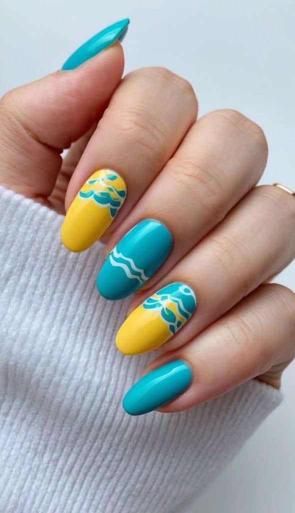 29 Teal Nail Art Ideas: Fresh Ocean-Inspired Designs for Your Spring ...