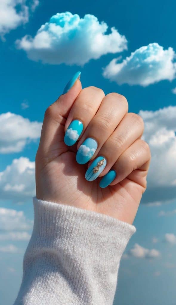 19 Cute Blue Nail Art Ideas: Fresh Spring Inspirations for Your 2025 ...