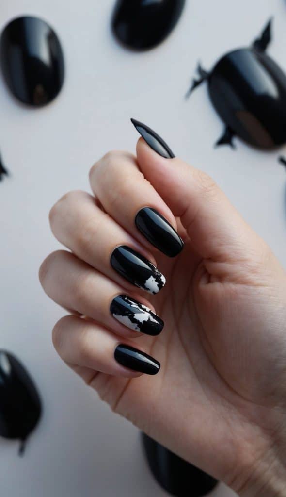 29 Emo Nail Art Ideas: Embrace Your Dark Side with Edgy Designs ...