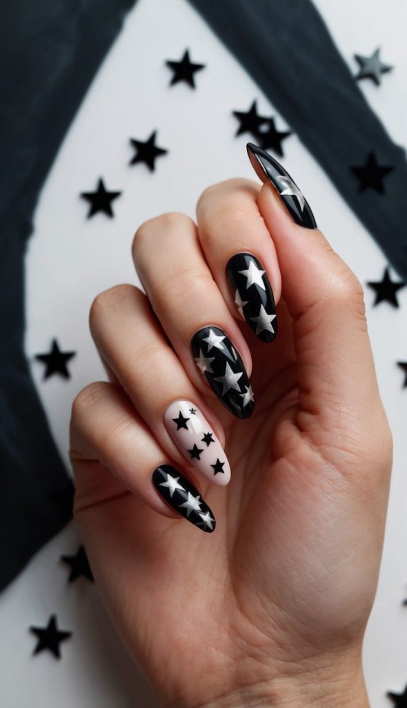 29 Emo Nail Art Ideas: Embrace Your Dark Side with Edgy Designs ...